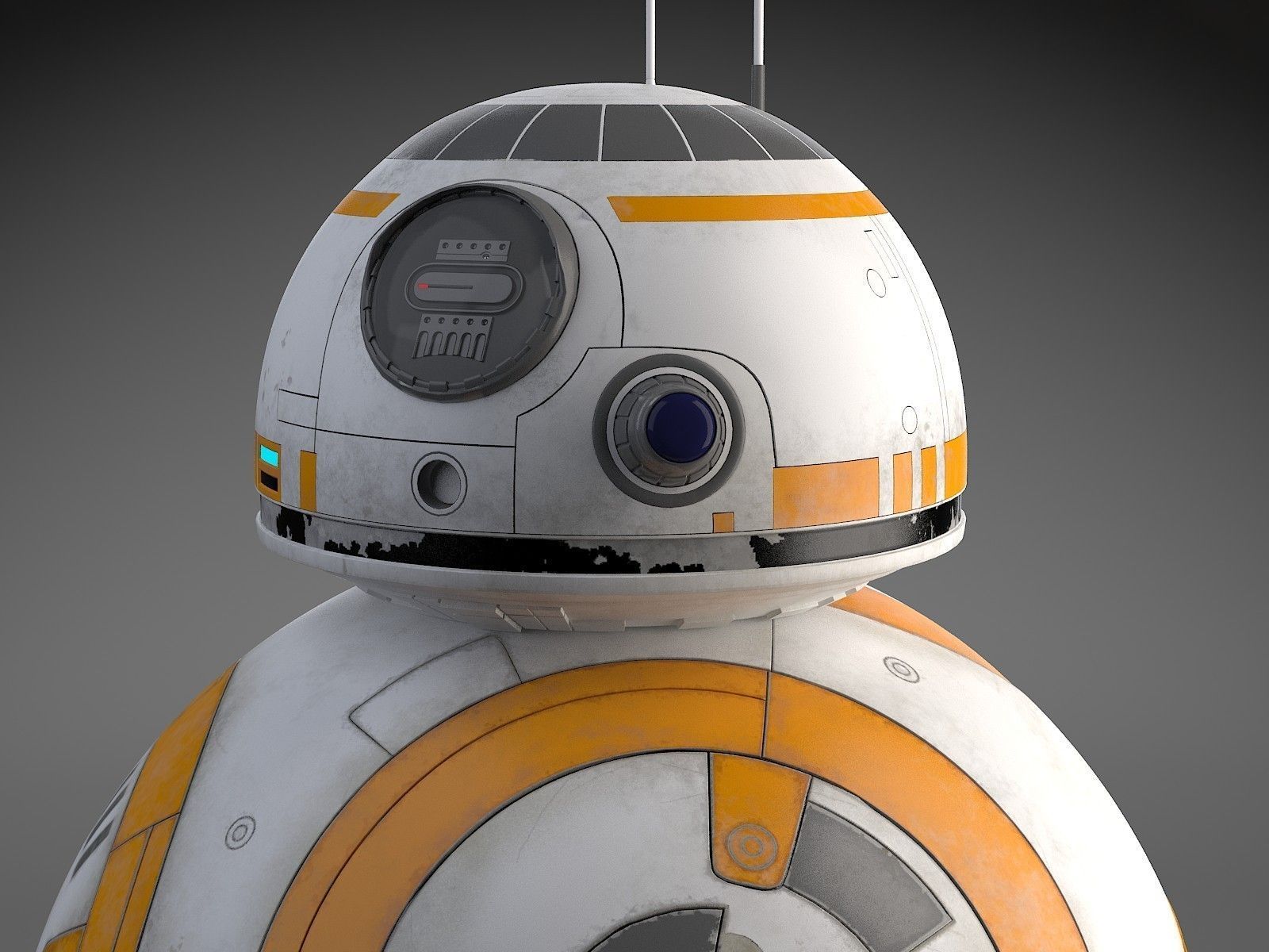 Star Wars Tech Droid bb8 3D model | CGTrader