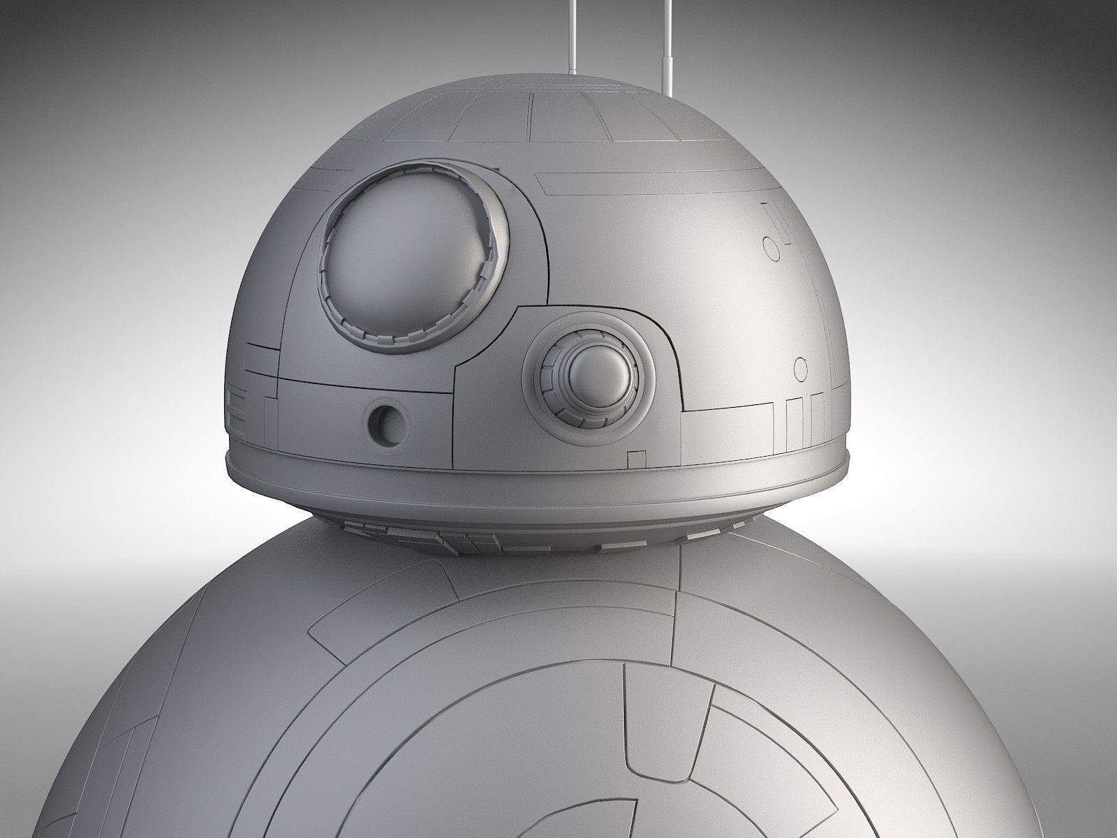 Star Wars Tech Droid bb8 3D model | CGTrader