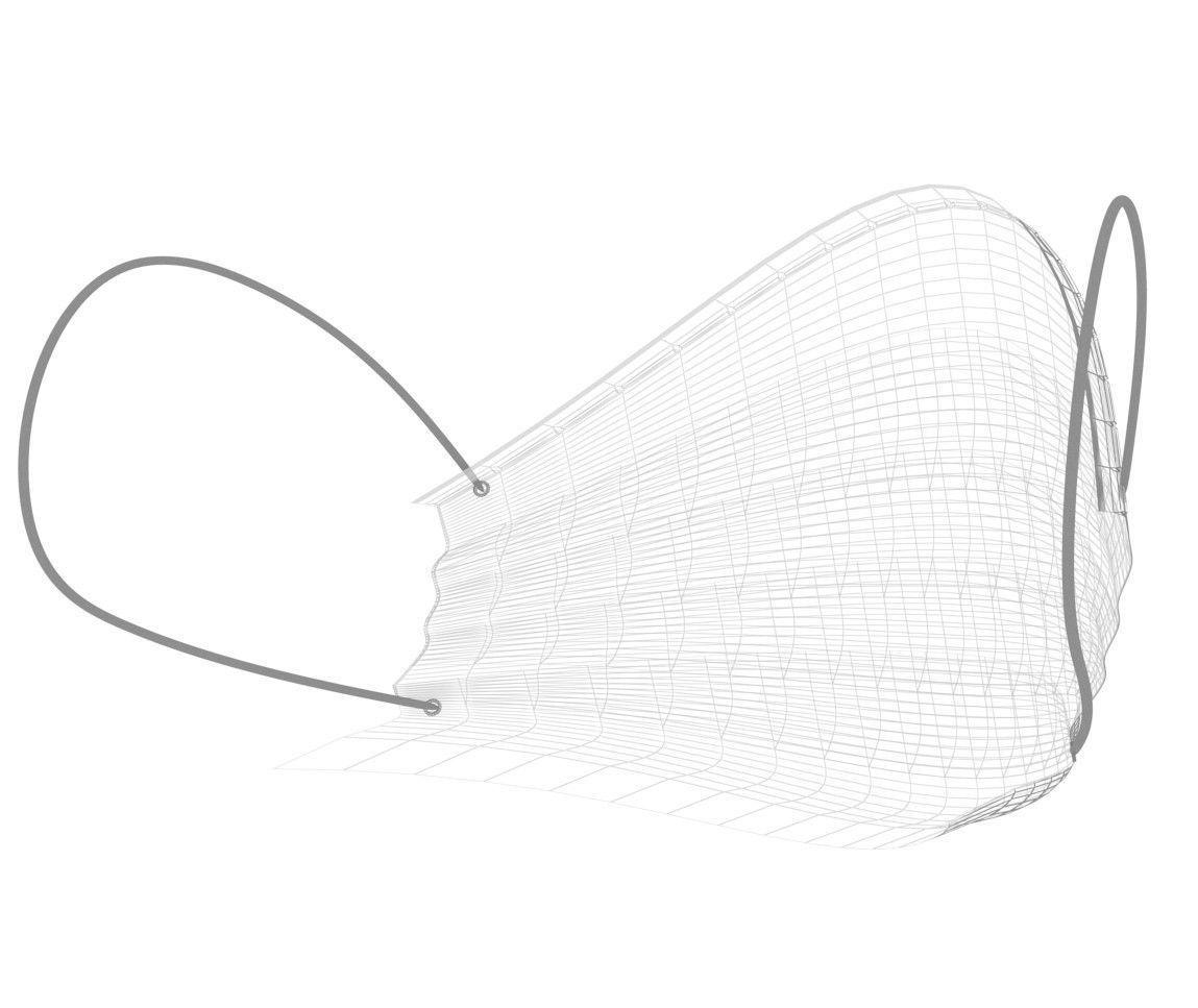 3D model anti corona mask VR / AR / low-poly | CGTrader