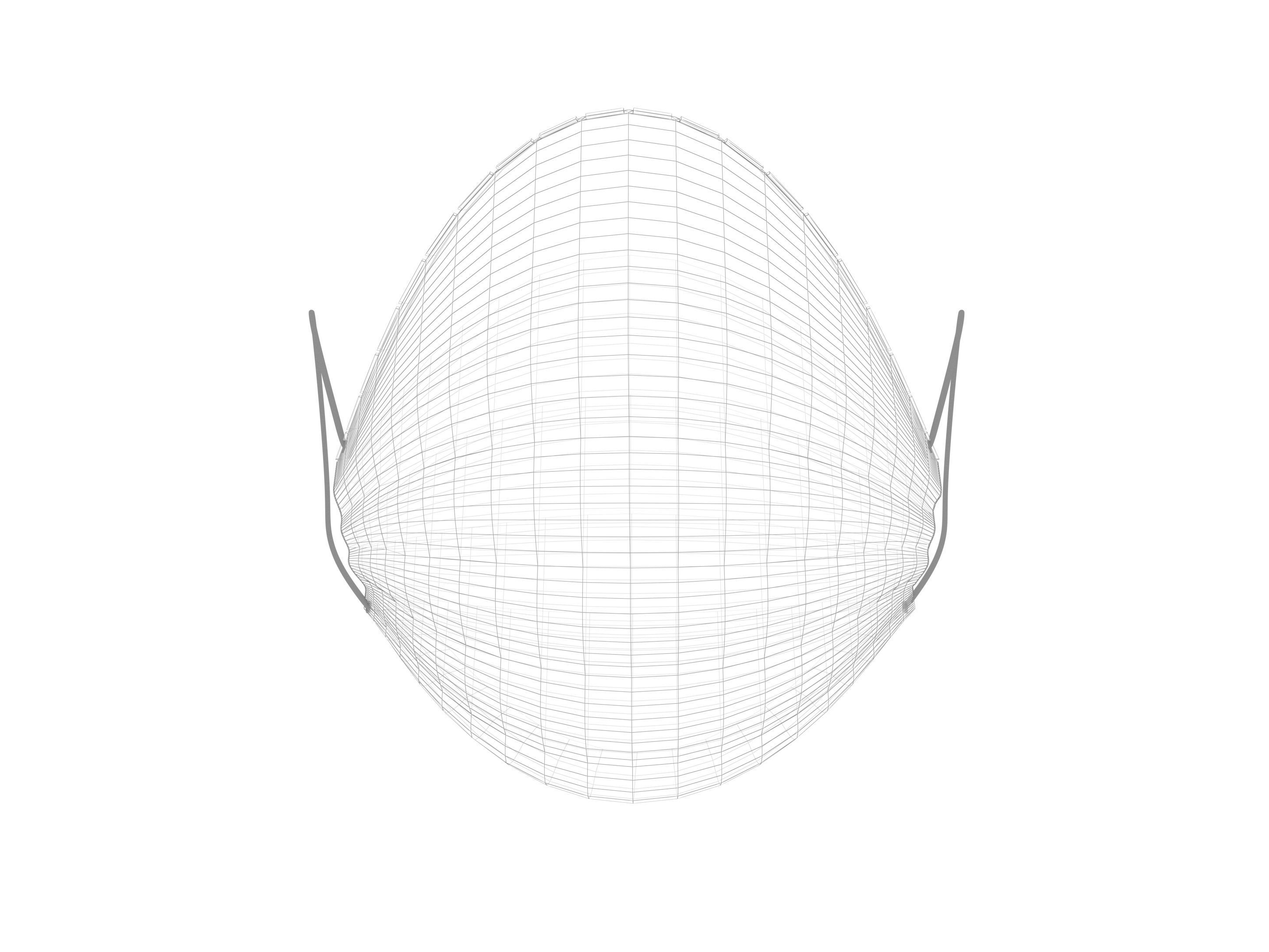 3D model anti corona mask VR / AR / low-poly | CGTrader