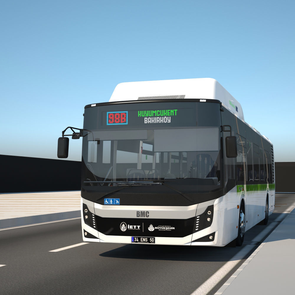 Bmc Procity CNG 2020 3D model | CGTrader