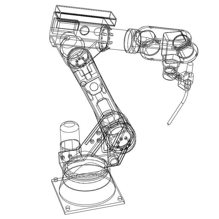 Arc Welding Robot 3D model | CGTrader