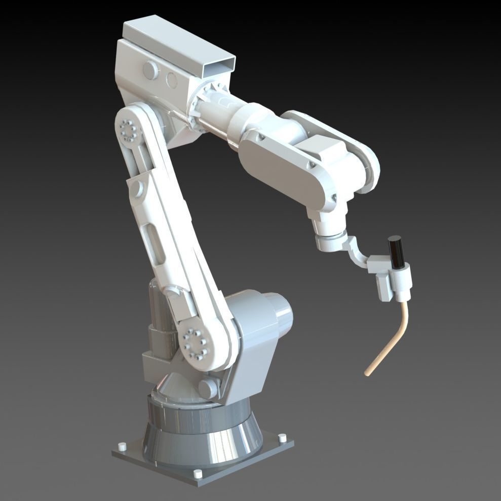 Arc Welding Robot 3D model | CGTrader