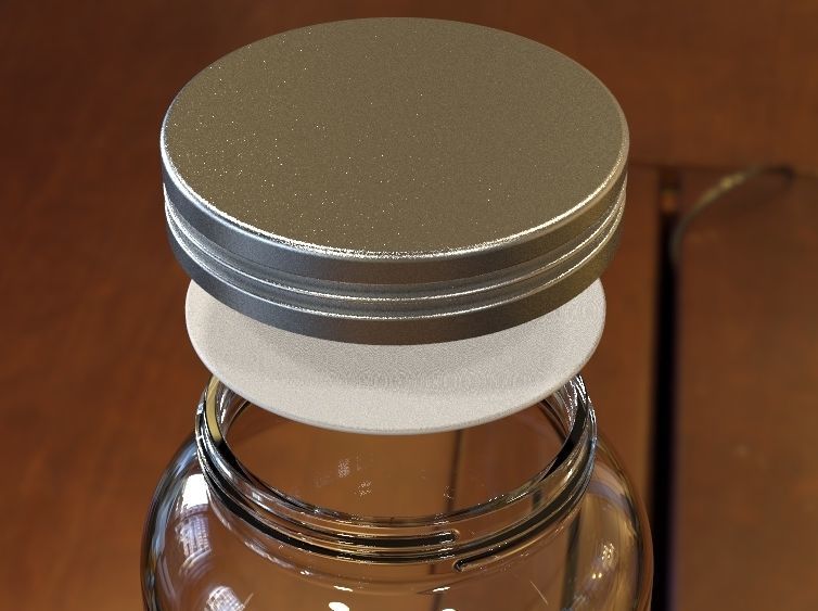 Pickle Jar 3D model 3D printable | CGTrader