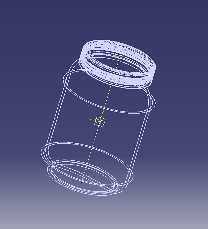 Pickle Jar 3D model 3D printable | CGTrader