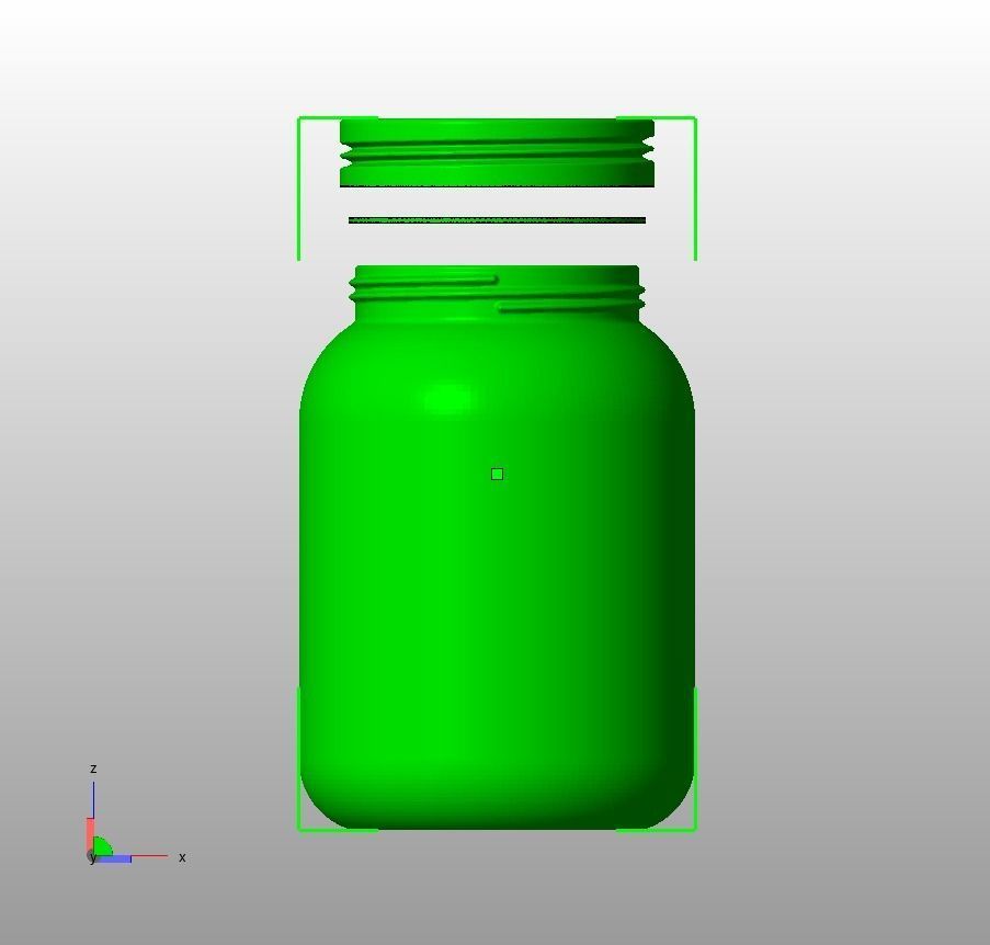 Pickle Jar 3D model 3D printable | CGTrader