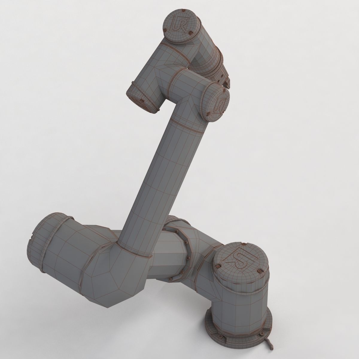 UR5 with Hitbot Electric Gripper 3D model | CGTrader