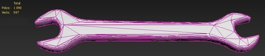 The Wrench 3D model | CGTrader