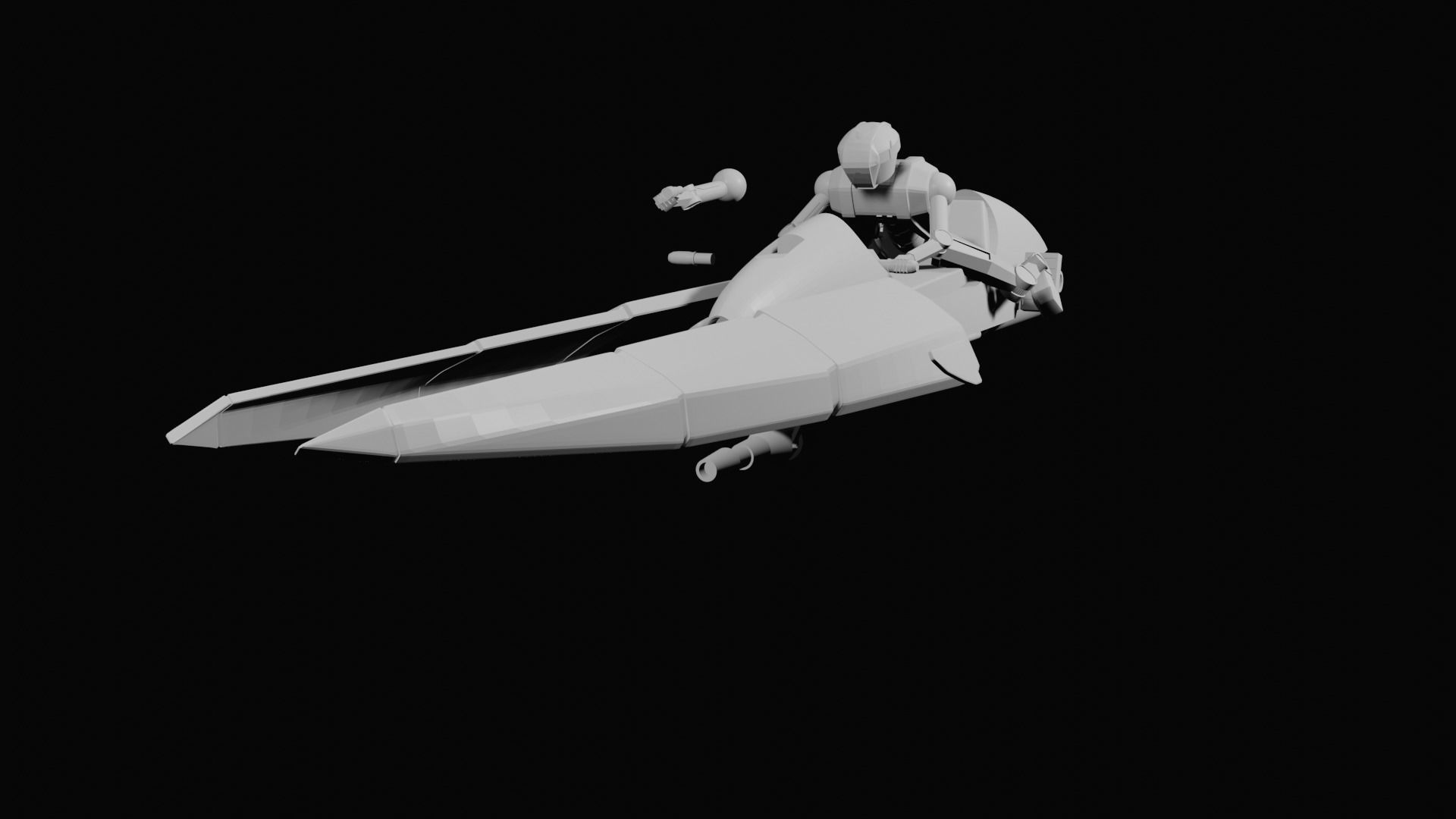 Dark Side Robot Riders 3D model 3D printable | CGTrader
