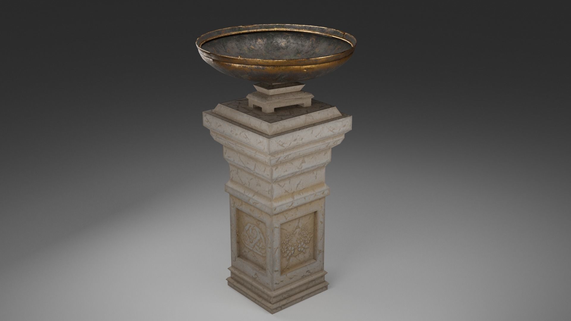A simple Pedestal 3D model | CGTrader