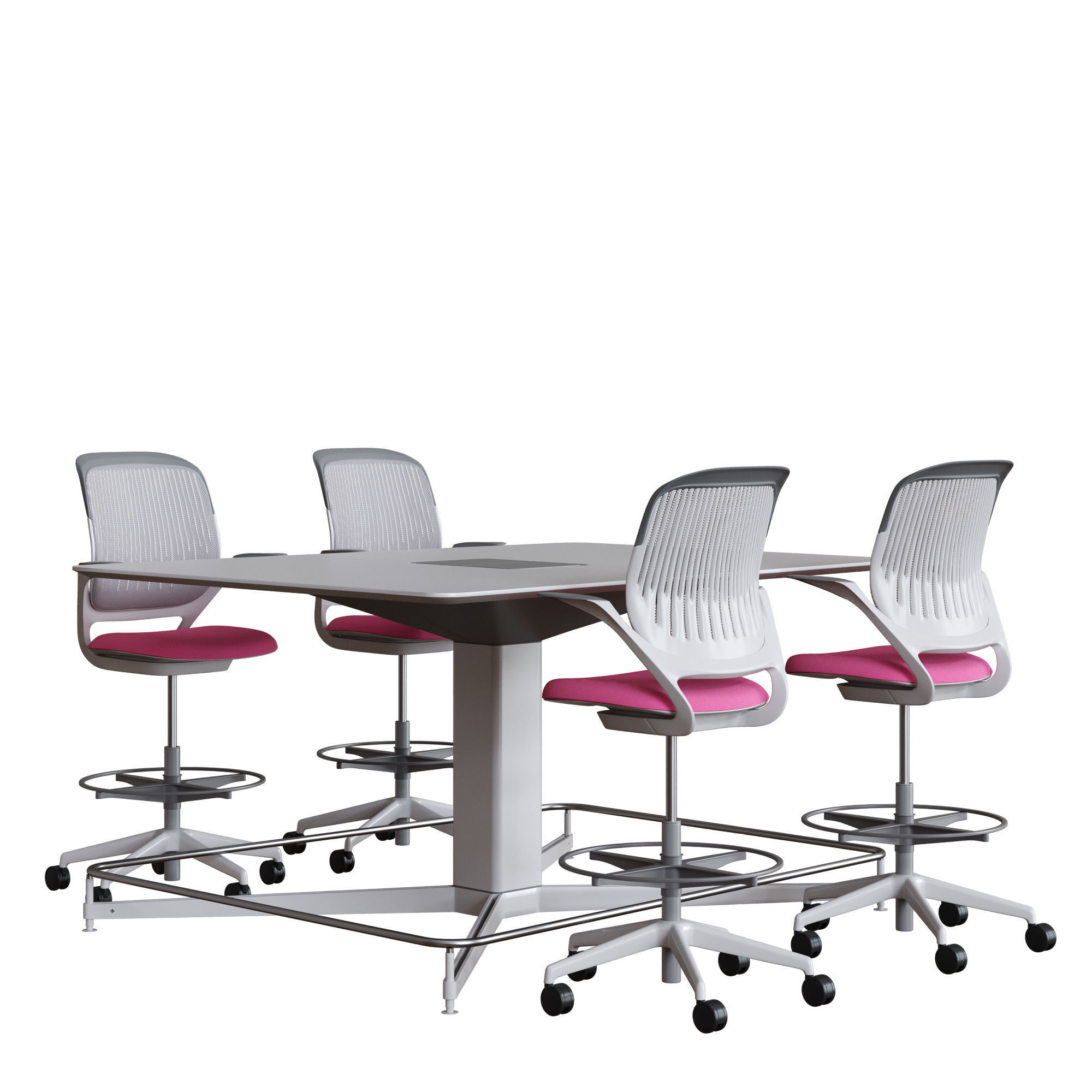 Steelcase - Media Scape TeamStudio 3D model | CGTrader