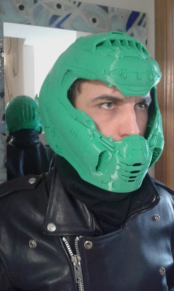 Doom Eternal Slayer Helmet 3D model 3D printable | CGTrader