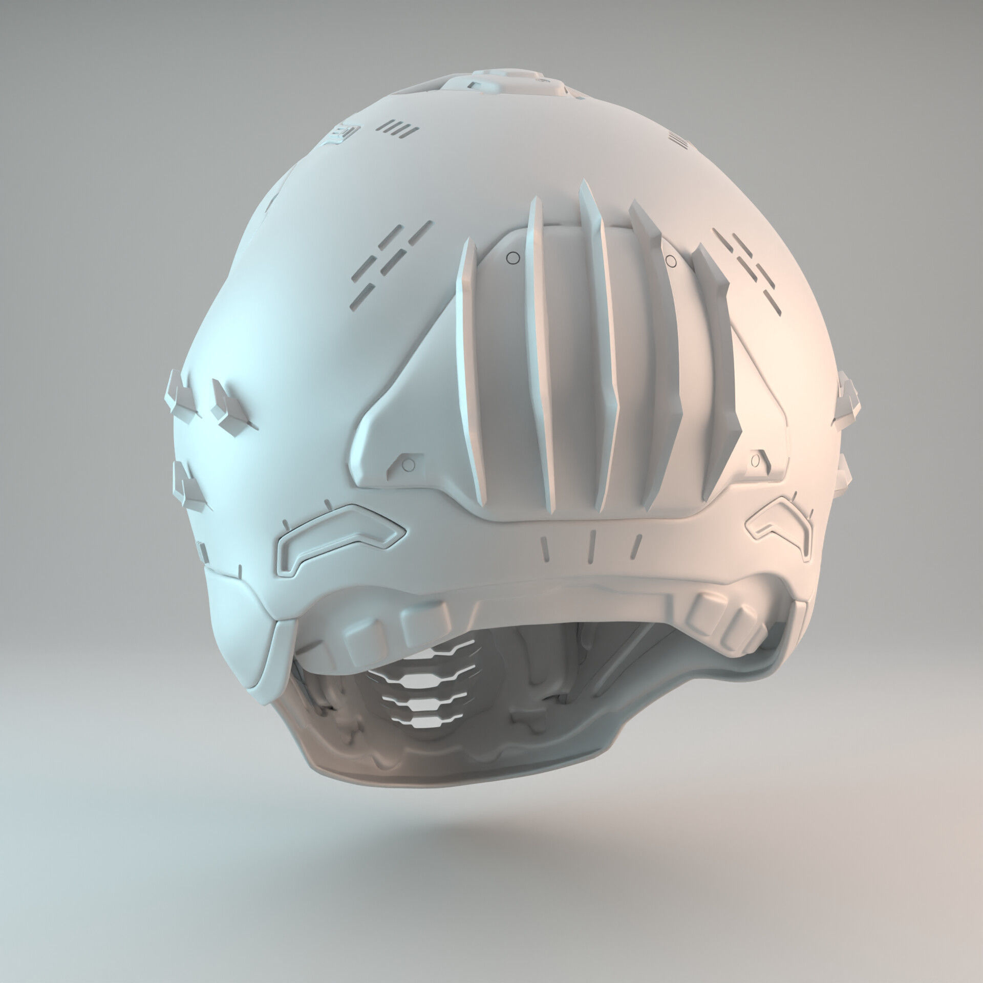 Doom Eternal Slayer Helmet 3D model 3D printable | CGTrader