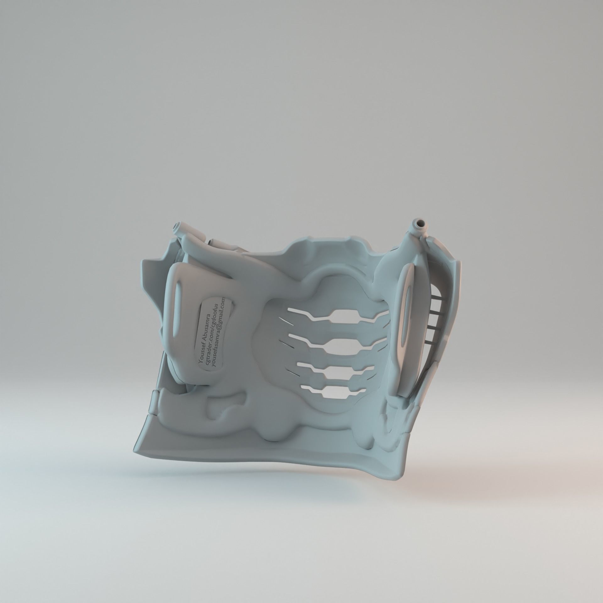 COVID-19 Doom Slayer Doom Eternal Medical Mask free 3D model 3D ...