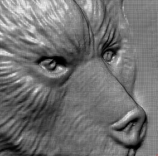 Bear bas-relief 3D model 3D printable | CGTrader