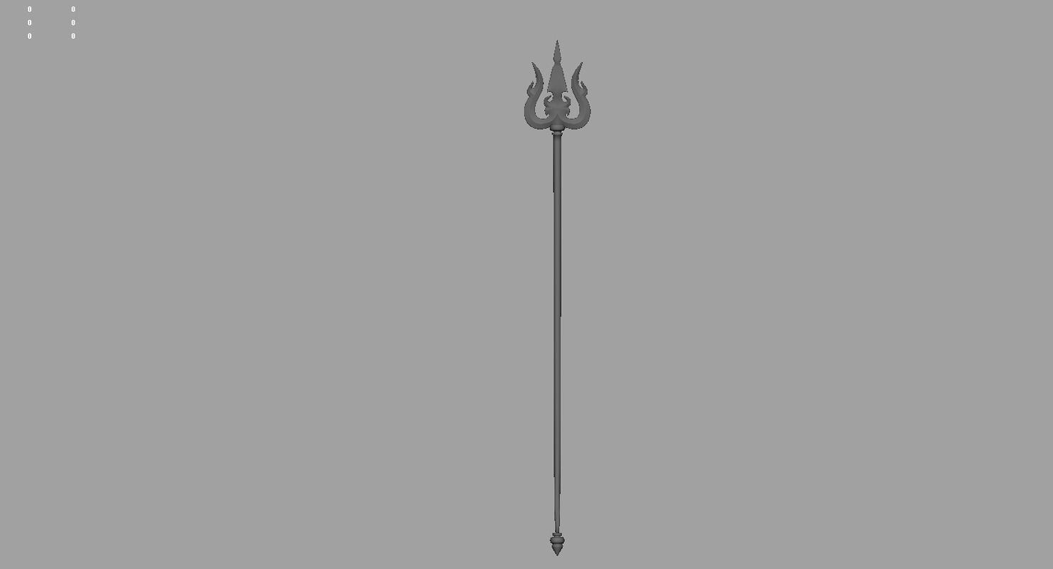 Trident 3d model 3D model | CGTrader