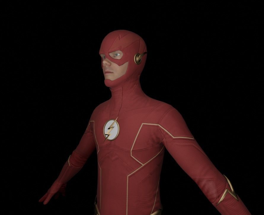 3D model The Flash Season 6 3D Model VR / AR / low-poly | CGTrader