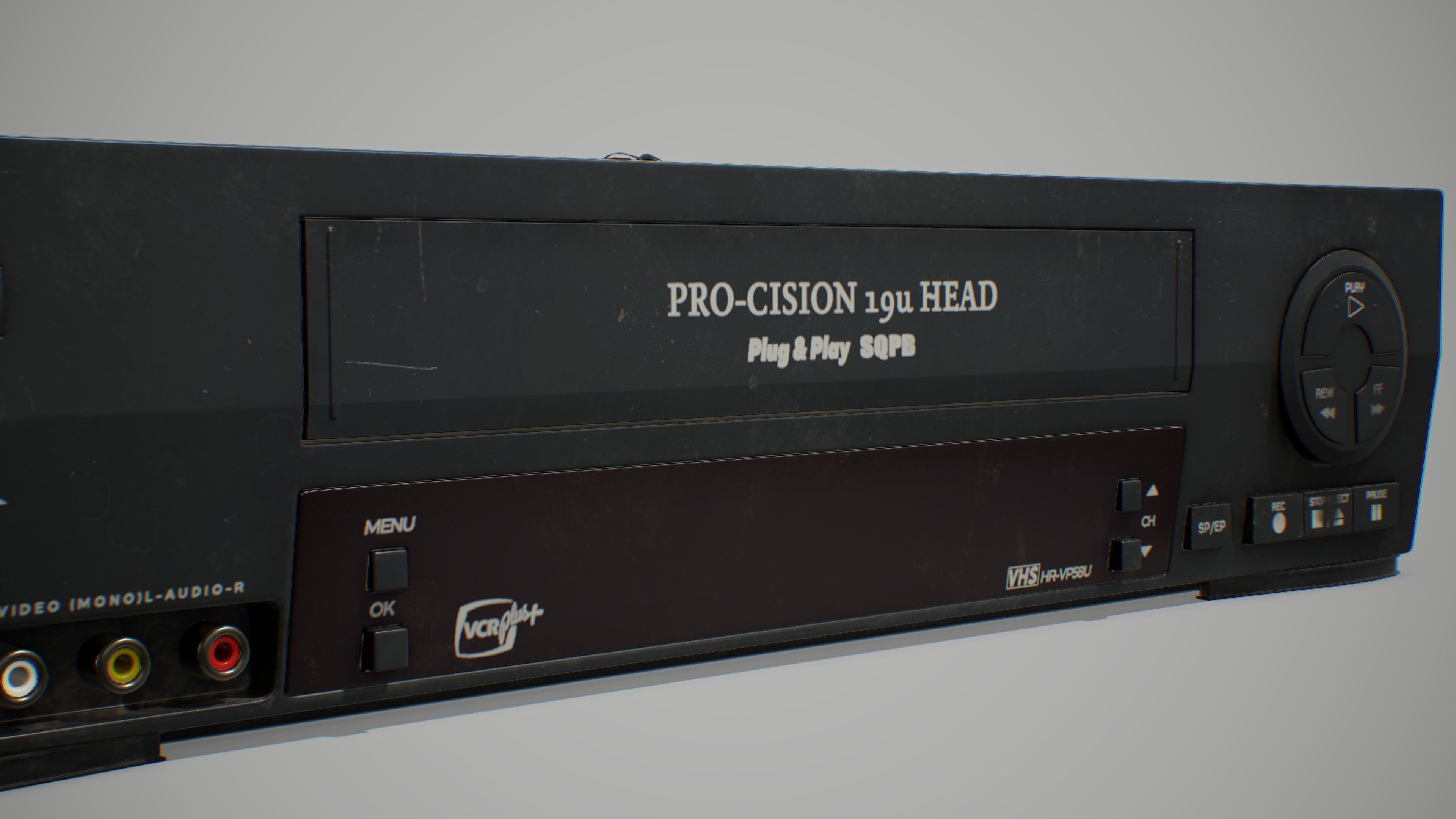 3D model VHS Player VR / AR / low-poly | CGTrader