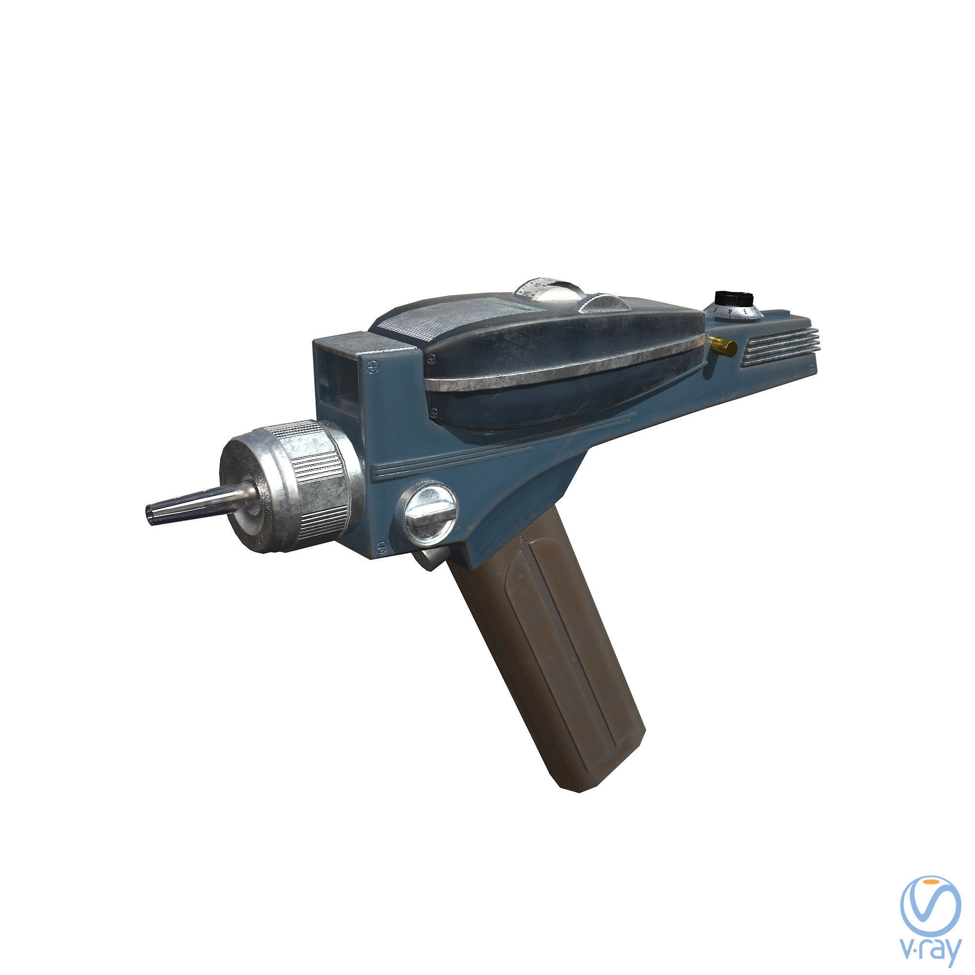 3D model Phaser Gun Star Trek VR / AR / low-poly | CGTrader