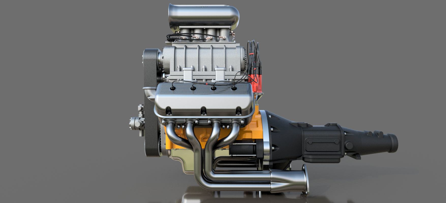 1st gen HEMI 3D model | CGTrader
