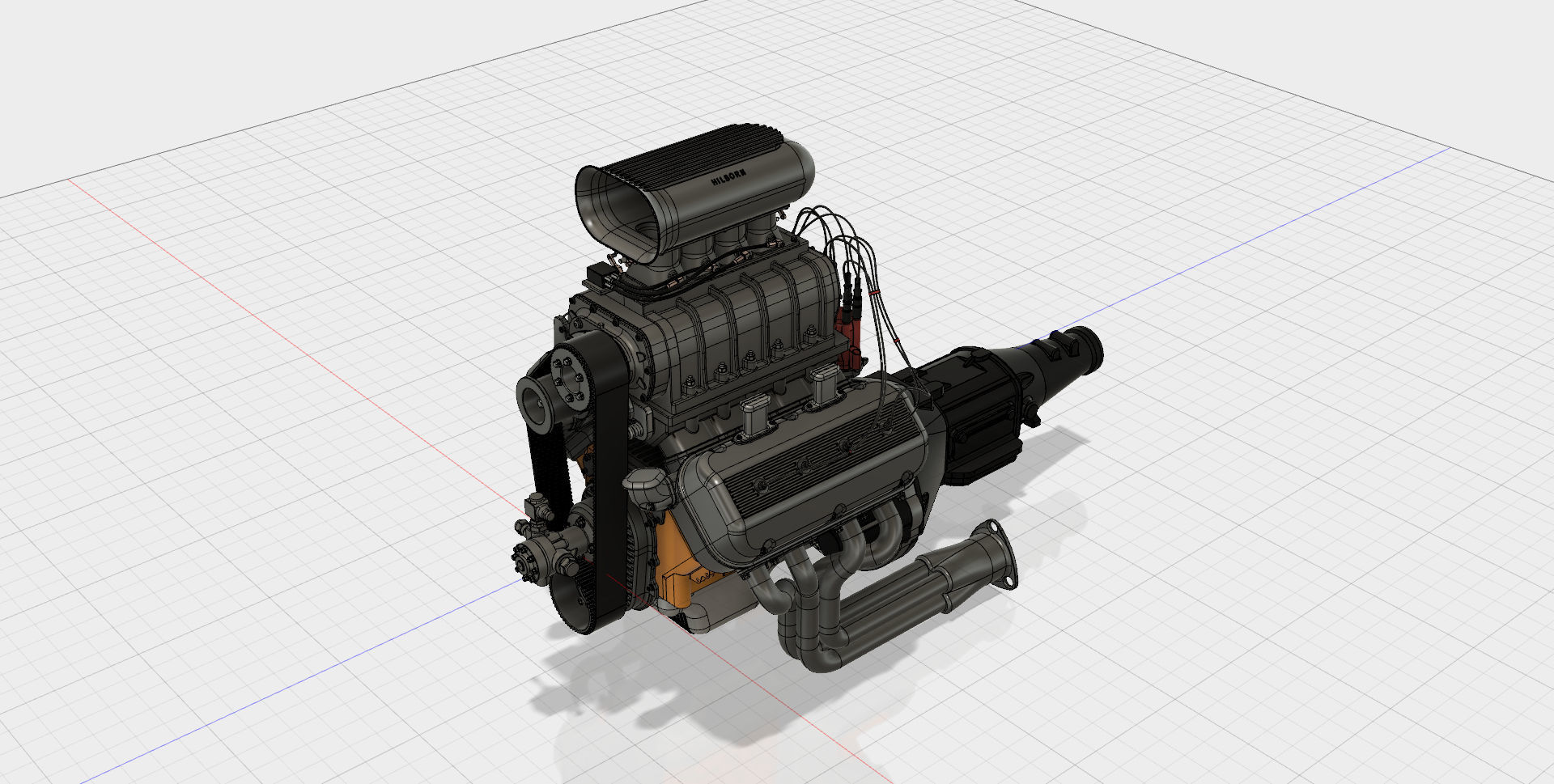 1st gen HEMI 3D model | CGTrader