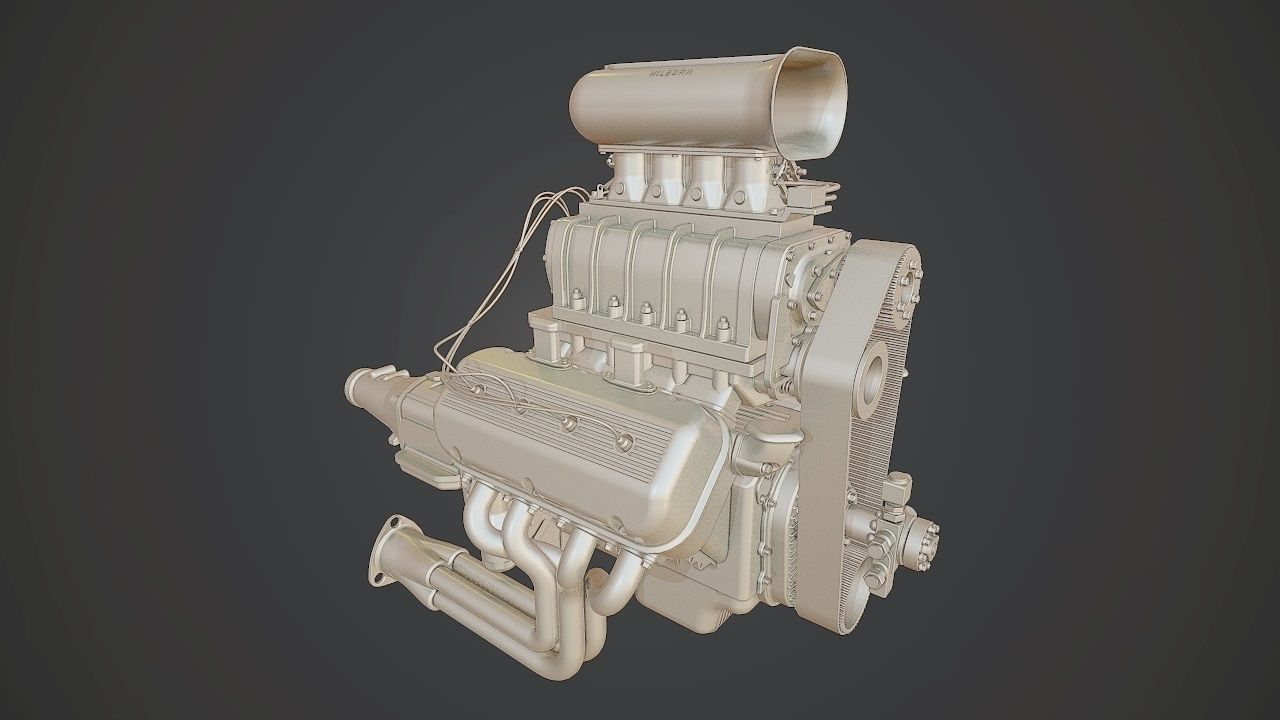 1st gen HEMI 3D model | CGTrader