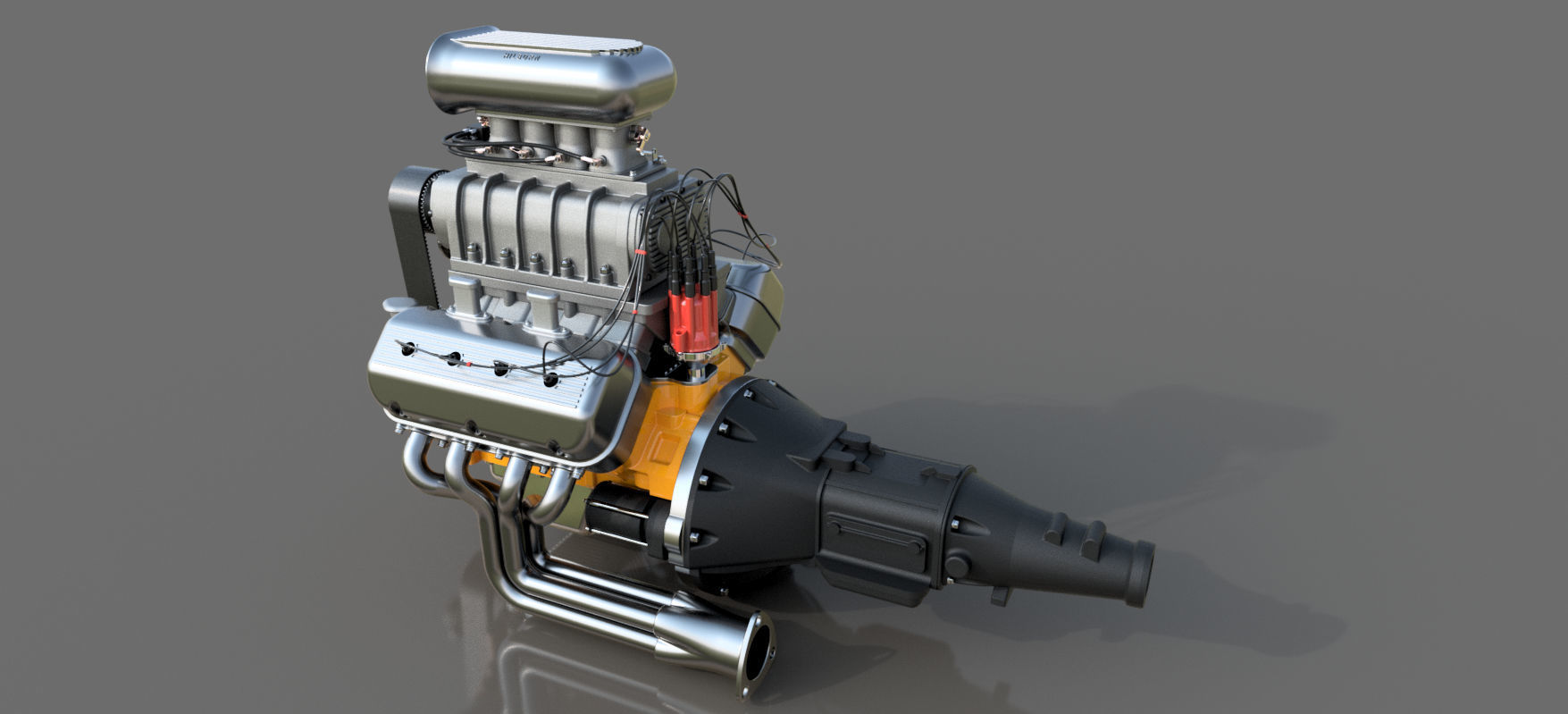 1st gen HEMI 3D model | CGTrader
