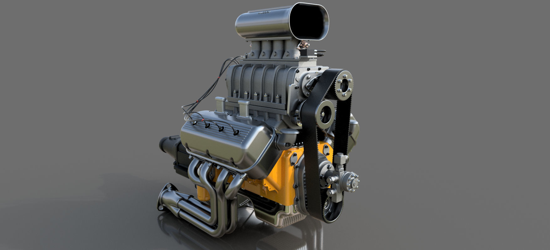 1st gen HEMI 3D model | CGTrader