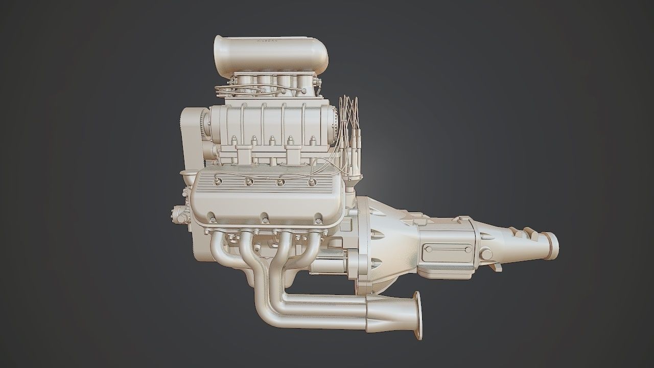 1st gen HEMI 3D model | CGTrader