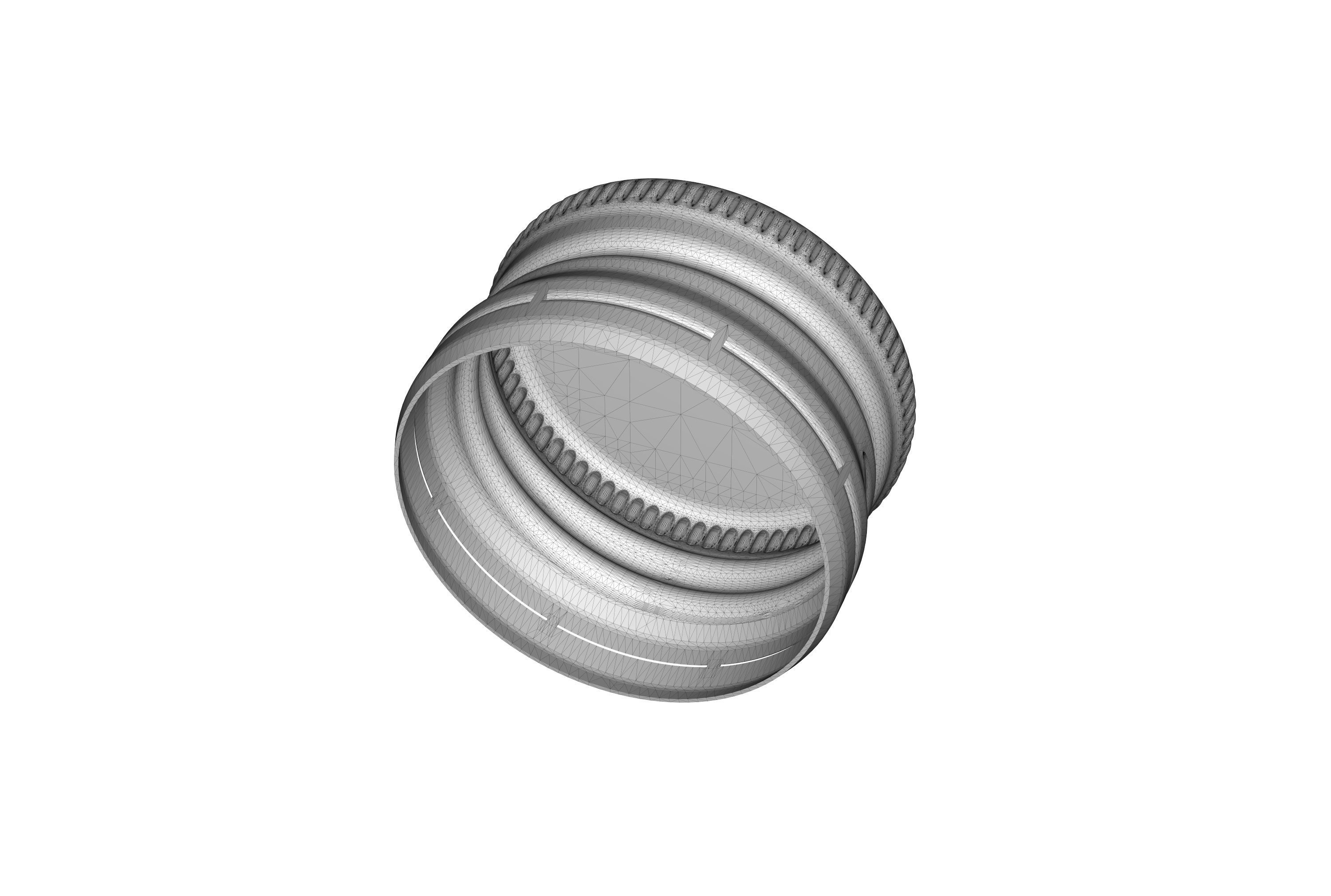 Bottle Screw Cap 3D model 3D printable | CGTrader
