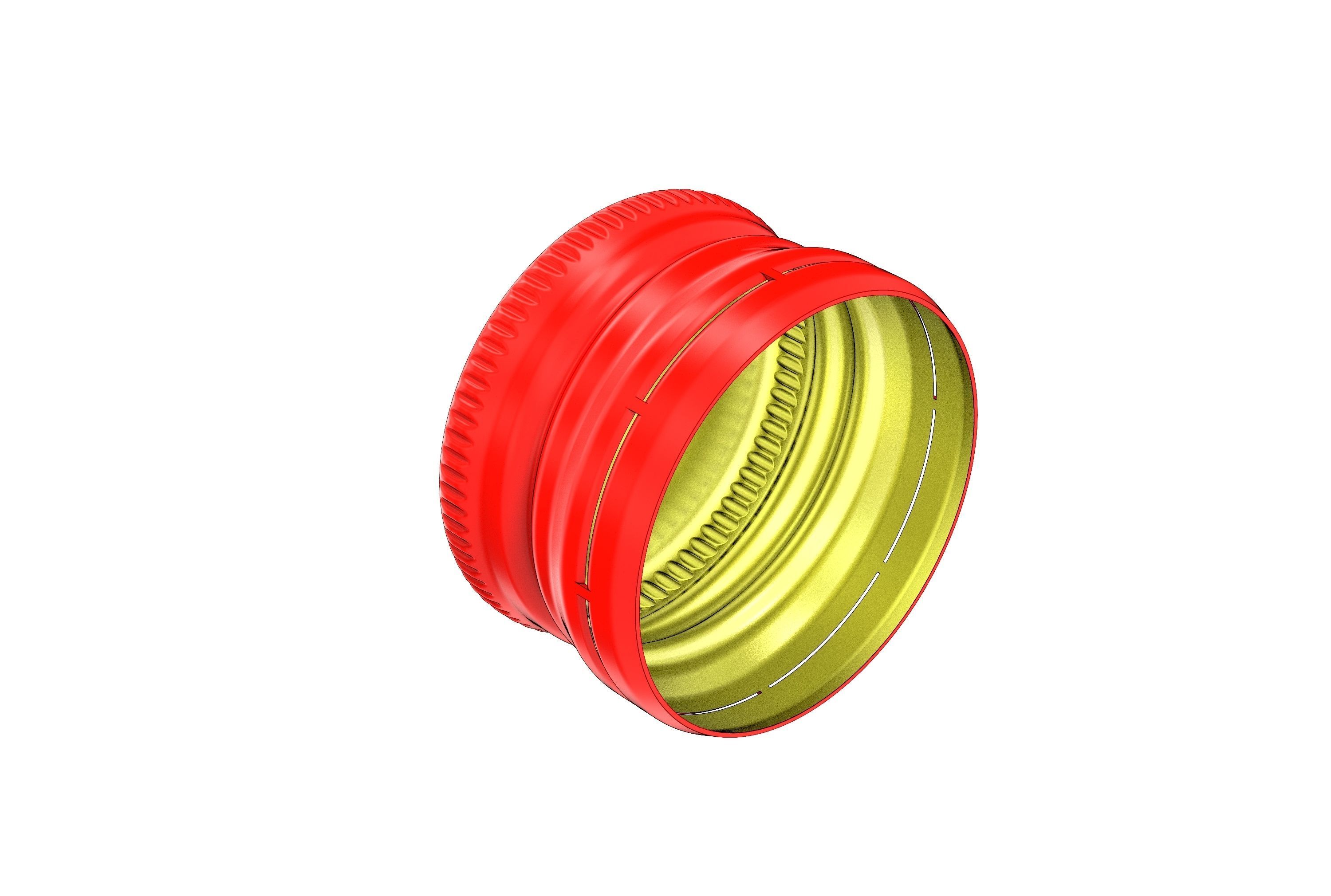 Bottle Screw Cap 3D model 3D printable | CGTrader