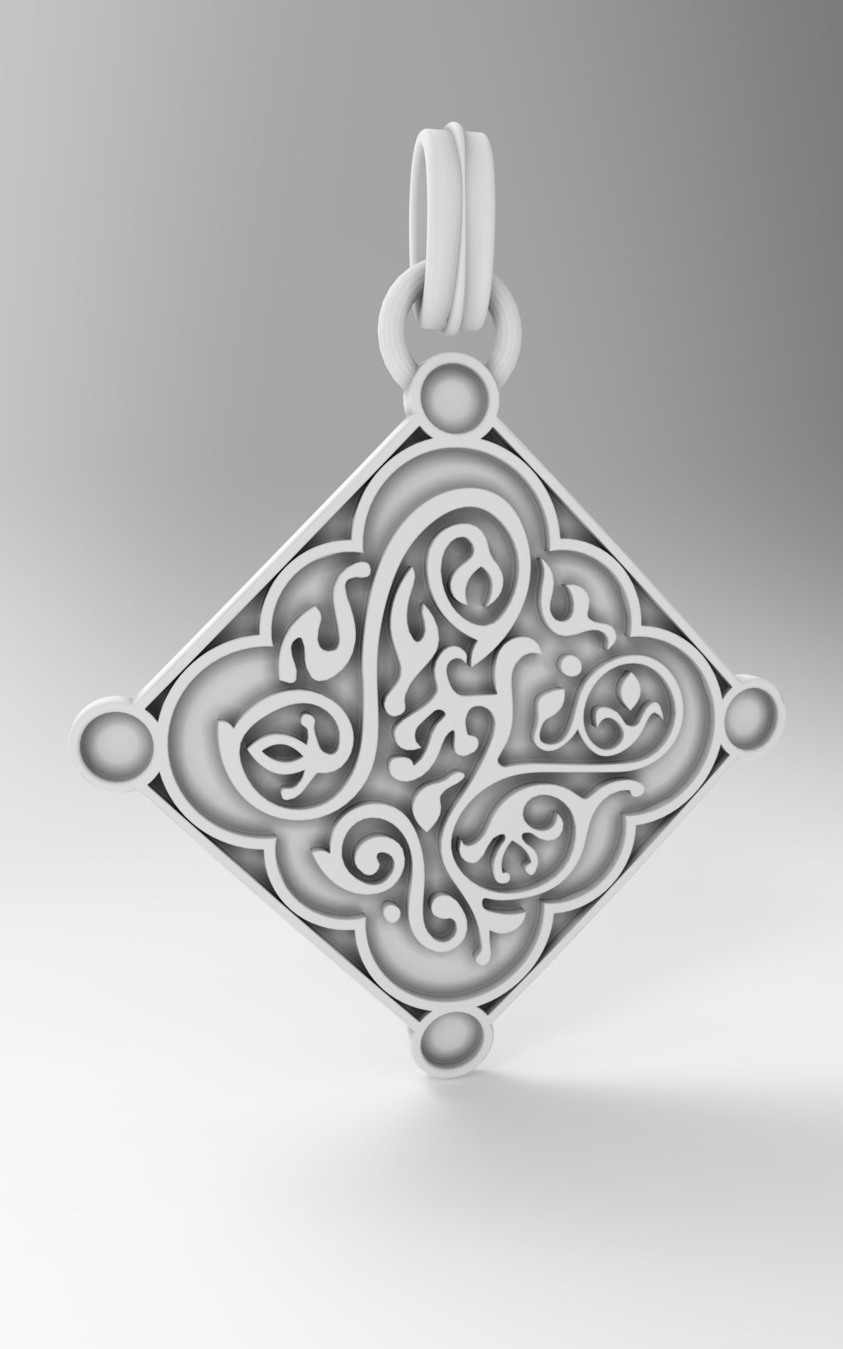 Triss Merigold Necklace 3D model 3D printable | CGTrader