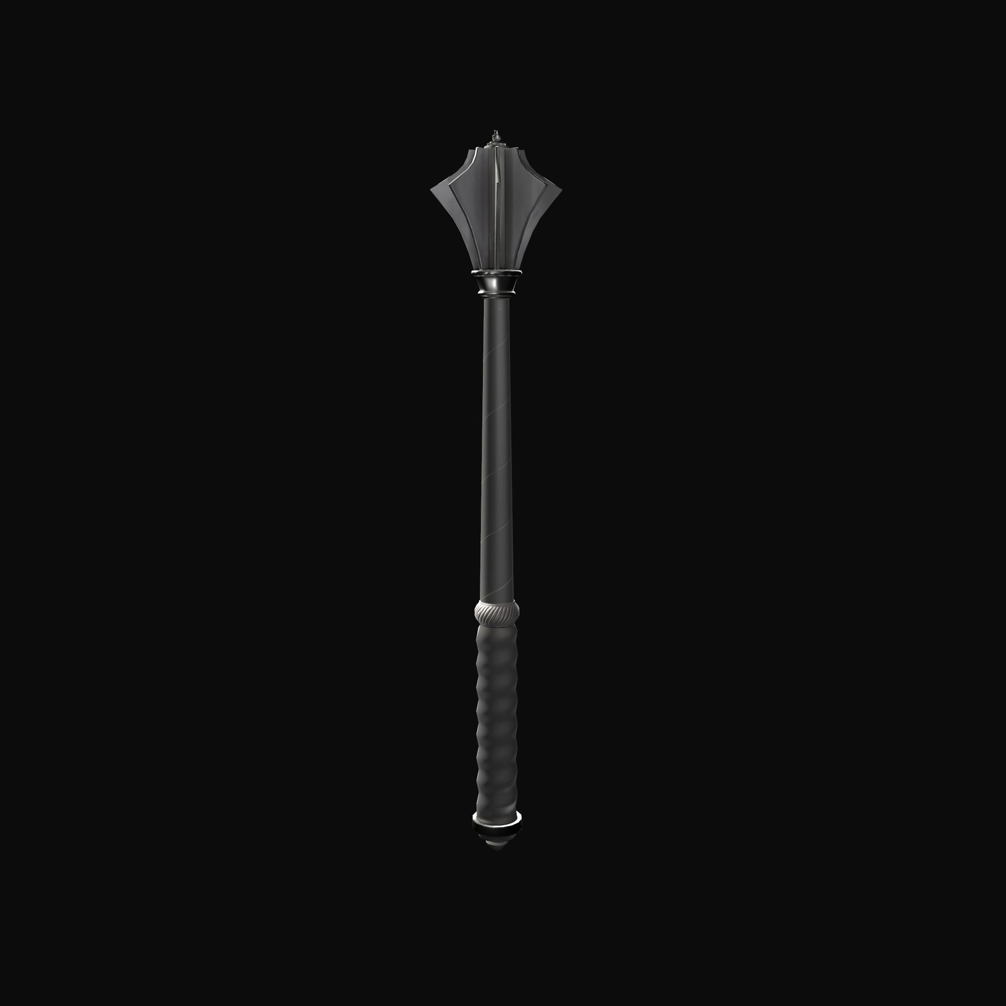 3D model Knight Mace VR / AR / low-poly | CGTrader