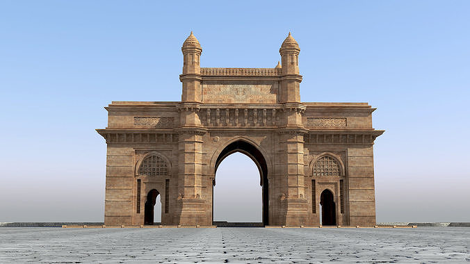 Gateway of India 3D model | CGTrader