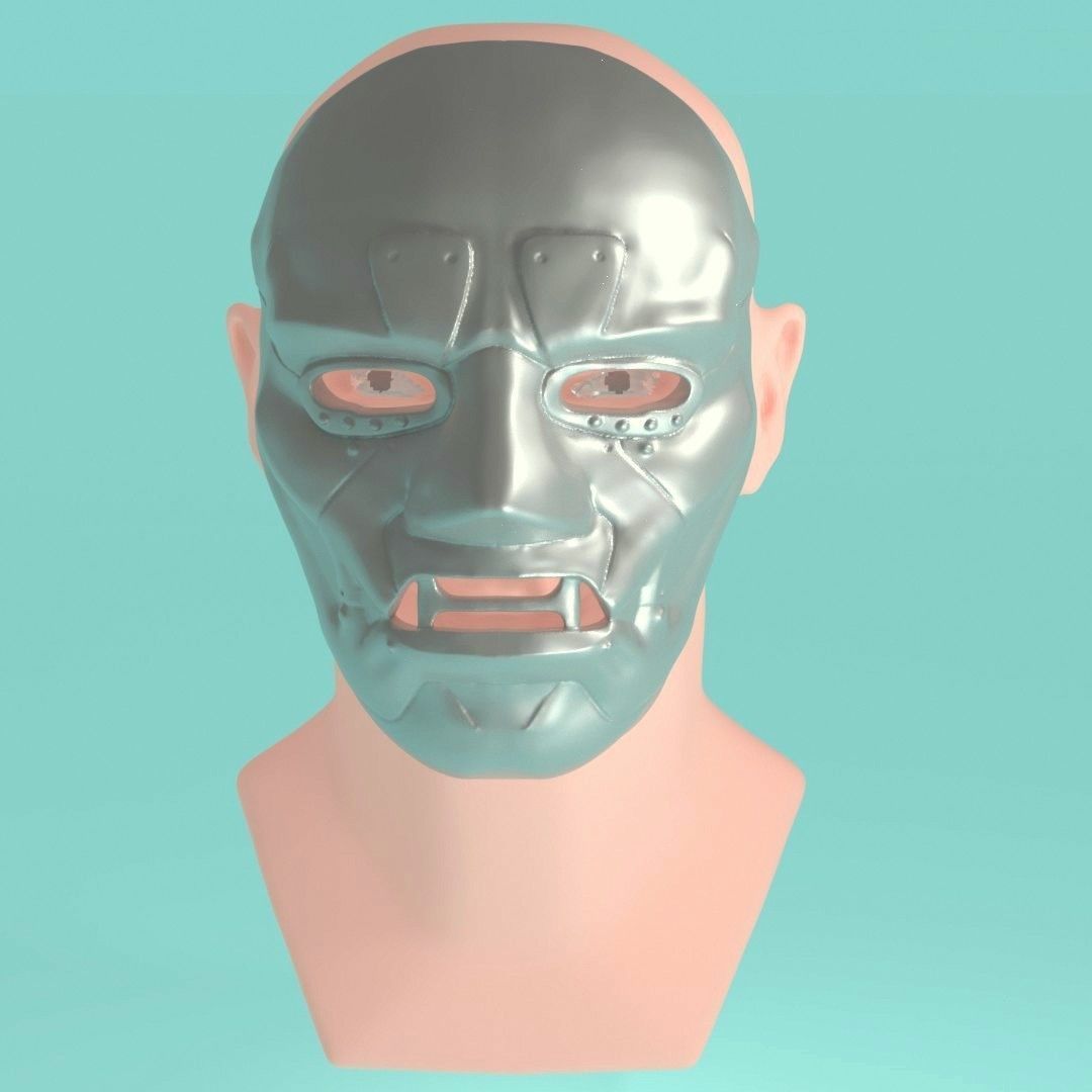 DR DOOMSDAY MASK 3D model 3D printable | CGTrader