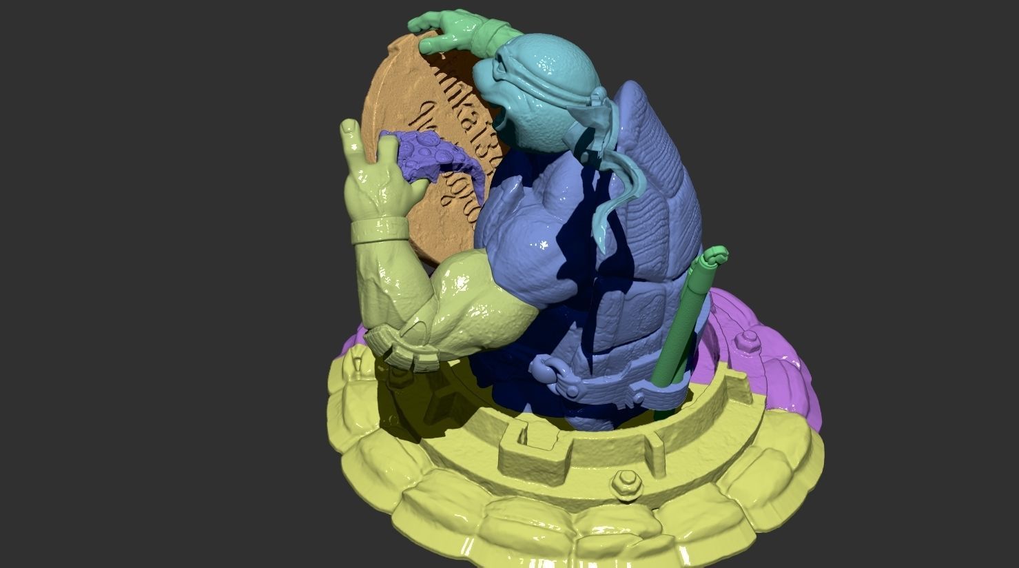 Ninja Turtles 3D model 3D printable | CGTrader