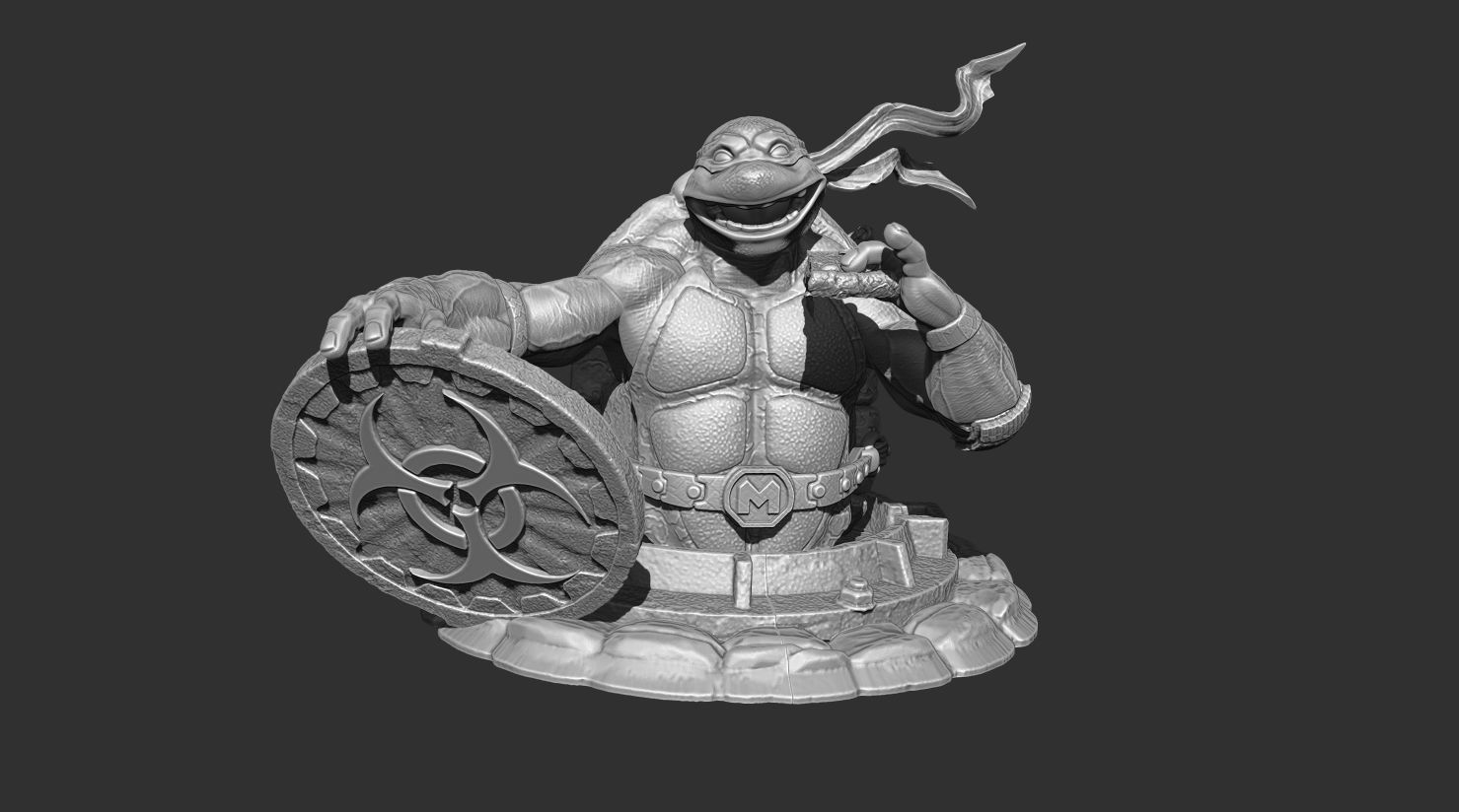 Ninja Turtles 3D model 3D printable | CGTrader