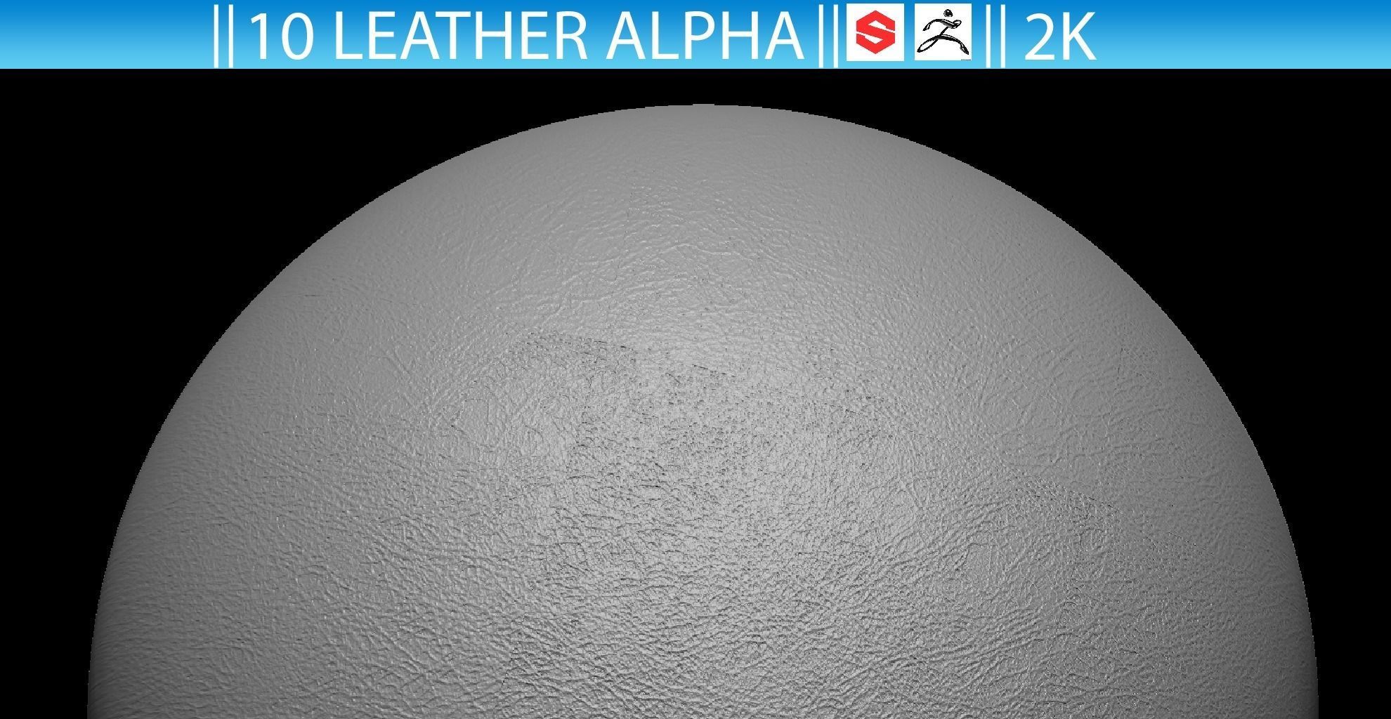 10 Leather Alphas Fabric for ZBrush and Substance 3D model | CGTrader