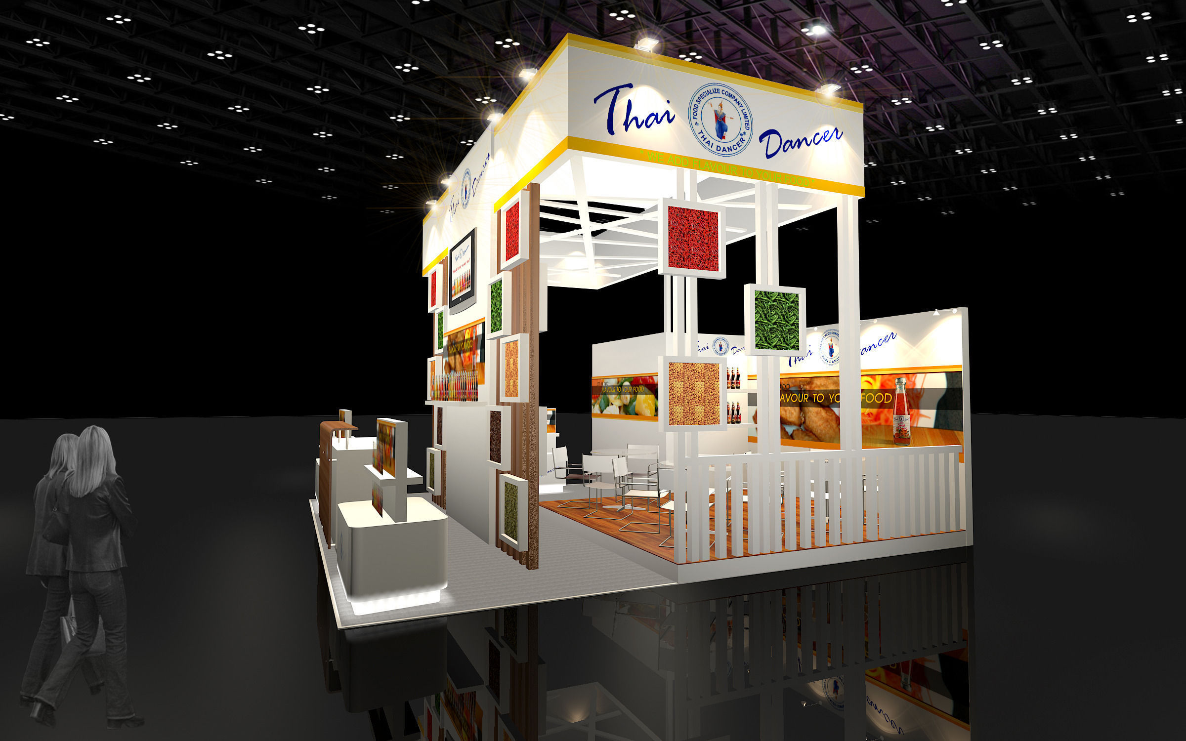 Food Show Booth Designs