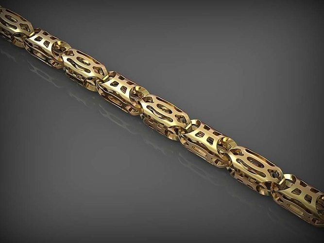 Chain link 166 3D model 3D printable | CGTrader