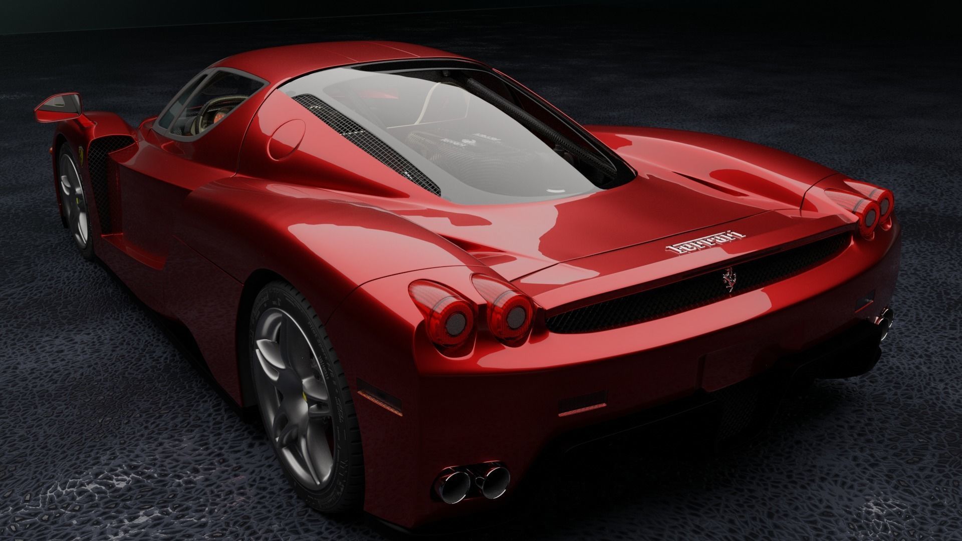 Enzo Ferrari 3D model | CGTrader