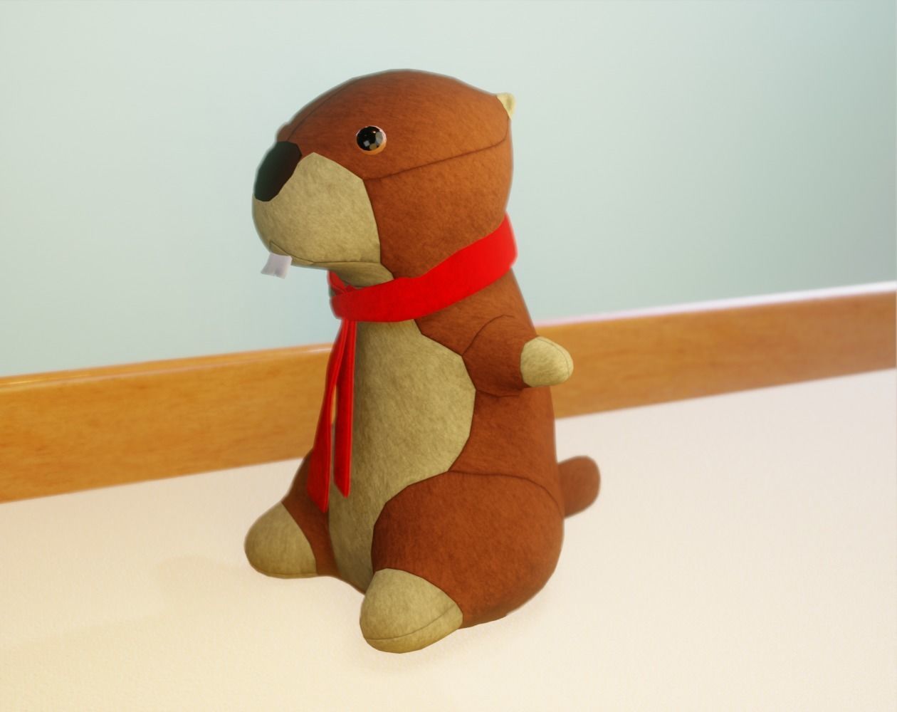 3D model Marmut teddy bear VR / AR / low-poly | CGTrader