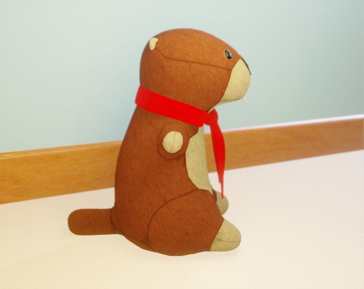 3D model Marmut teddy bear VR / AR / low-poly | CGTrader