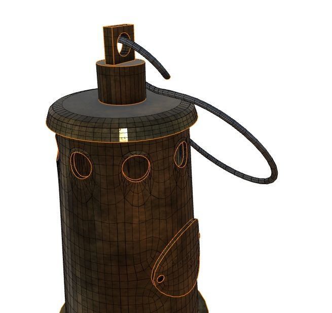 Miners lamp 3D model | CGTrader