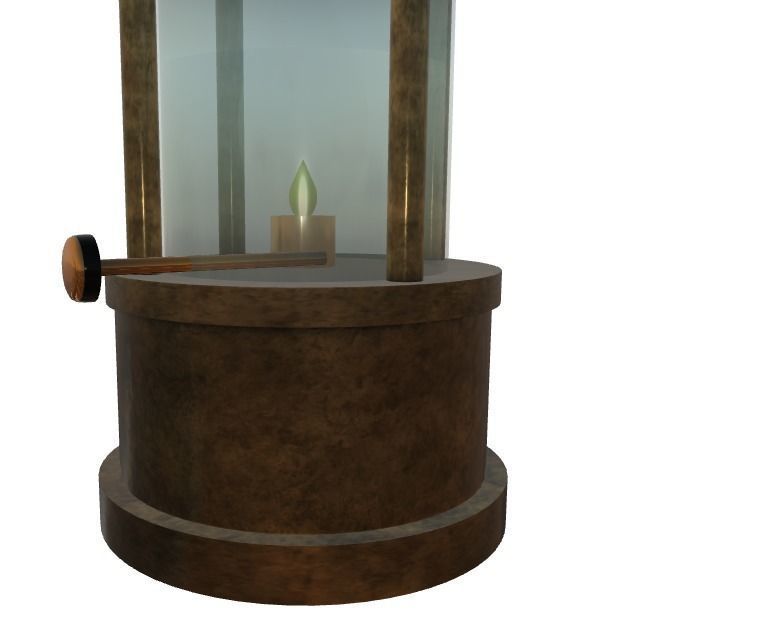 Miners lamp 3D model | CGTrader