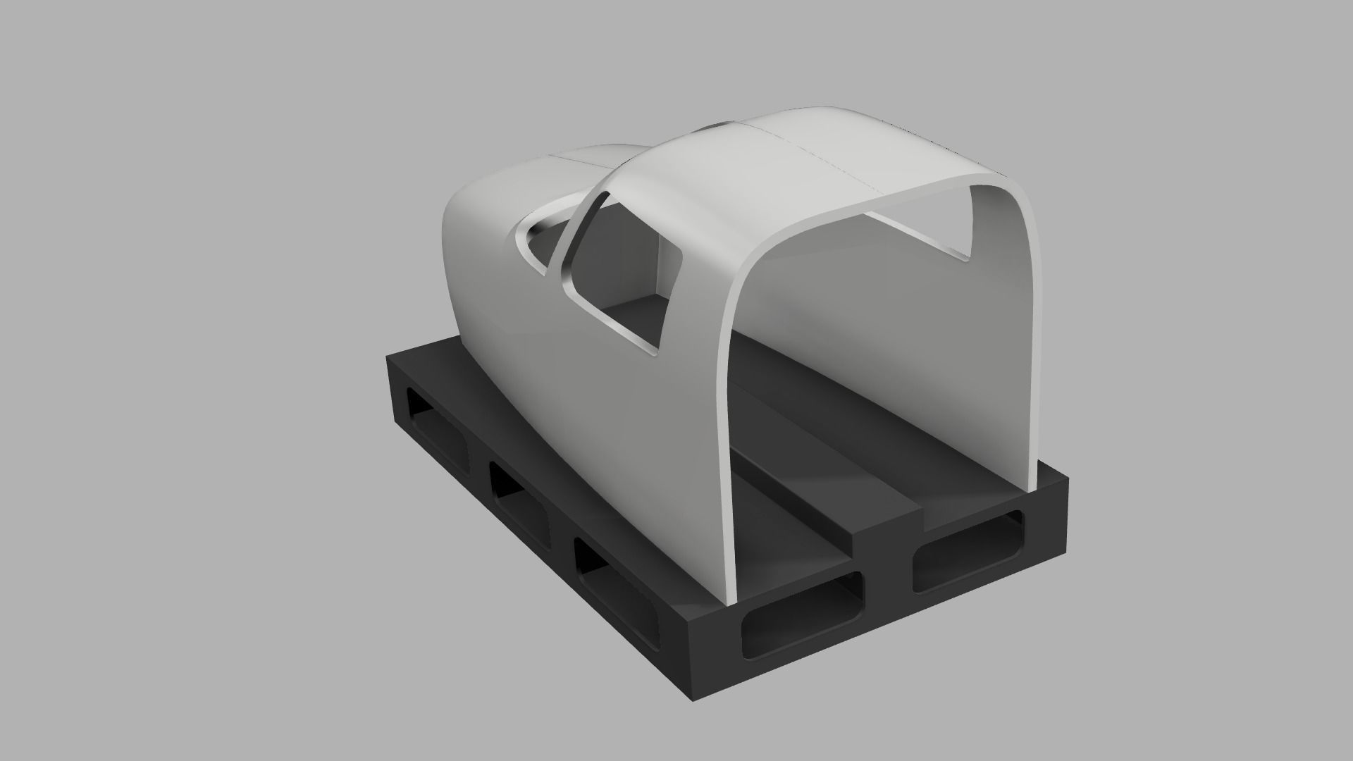 Piper Seneca Flight Simulator Cockpit shell 3D model 3D printable ...