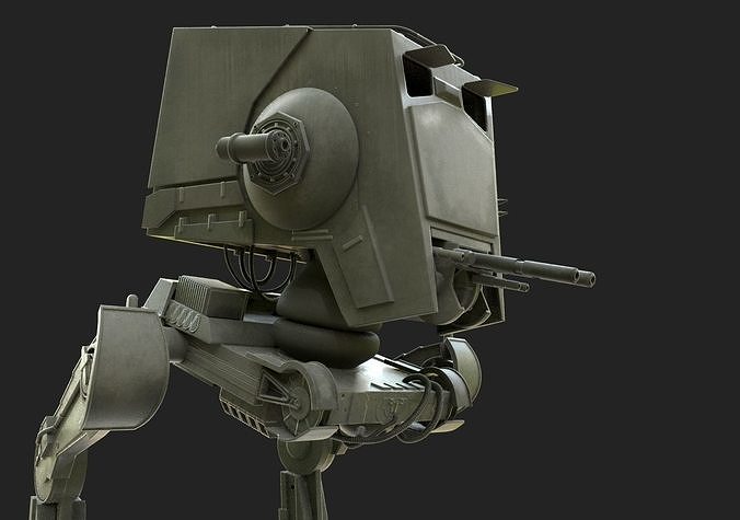 AT ST Scout Walker 3D model | CGTrader