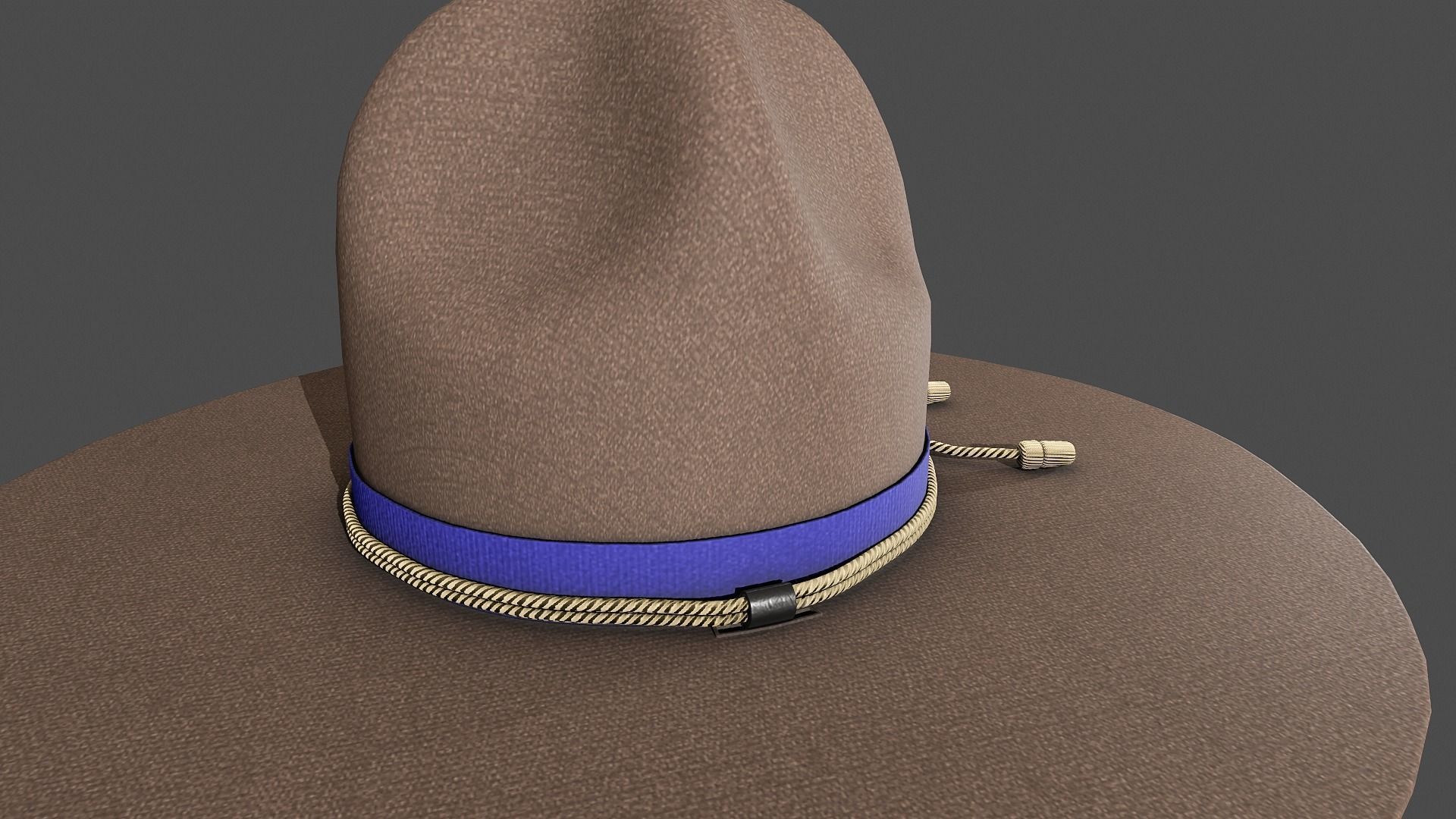 State Police Hat - Tutorial Included 3D model | CGTrader