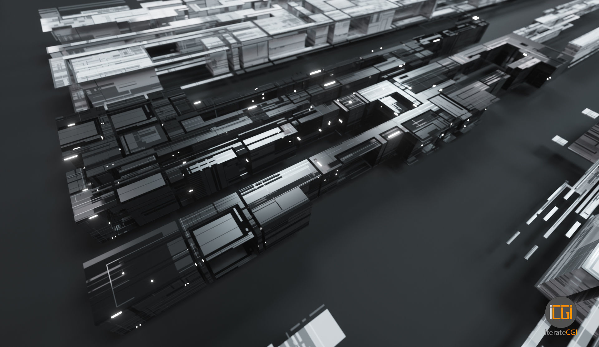 3D model Tech Greebles set 2 VR / AR / low-poly | CGTrader