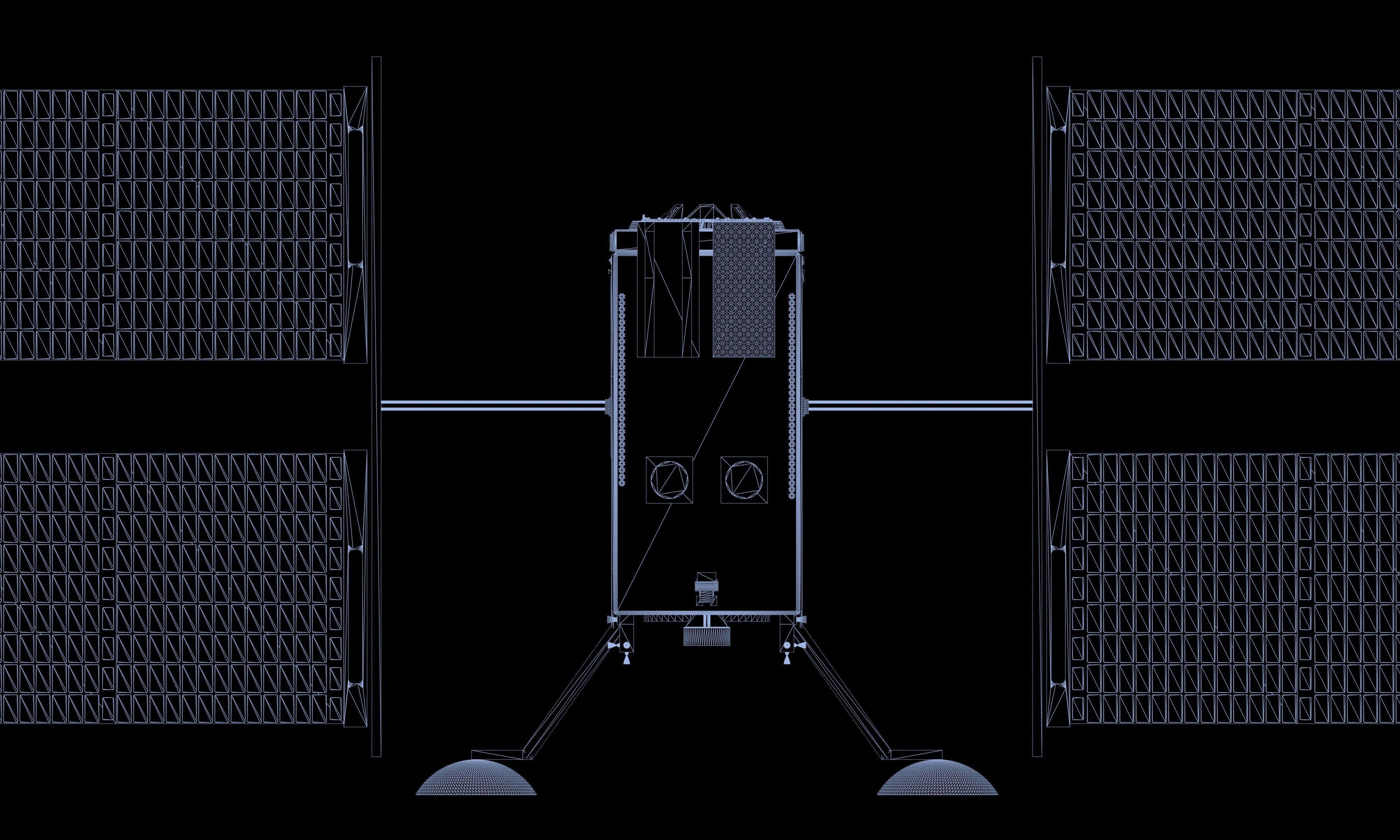 Maxar Power and Propulsion Element 3D model | CGTrader